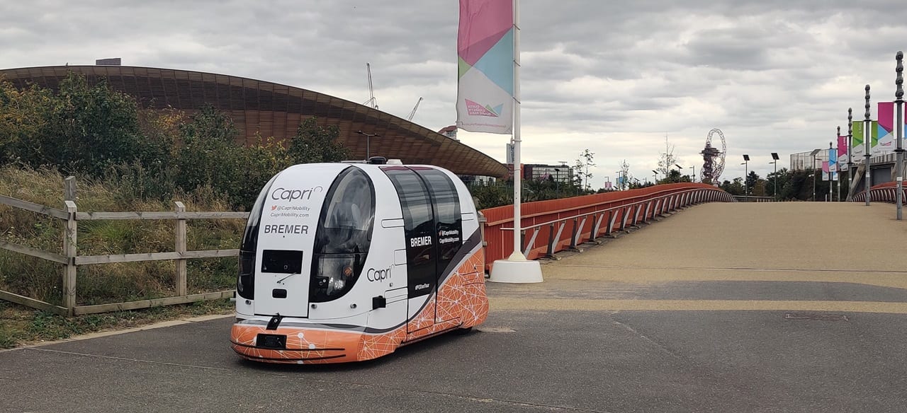Autonomous shuttle pilot begins in London | CiTTi Magazine