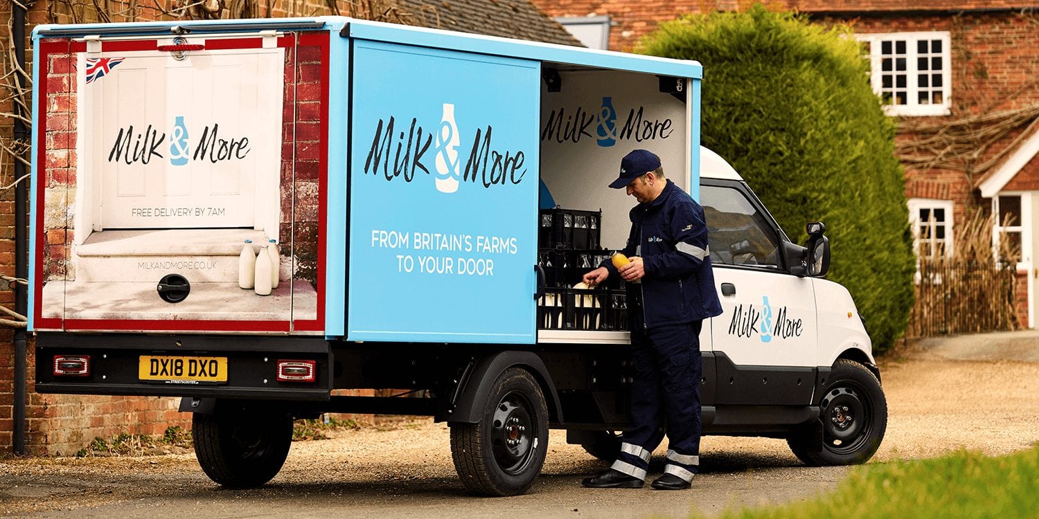 Milk & More electrifies entire delivery van fleet | CiTTi Magazine