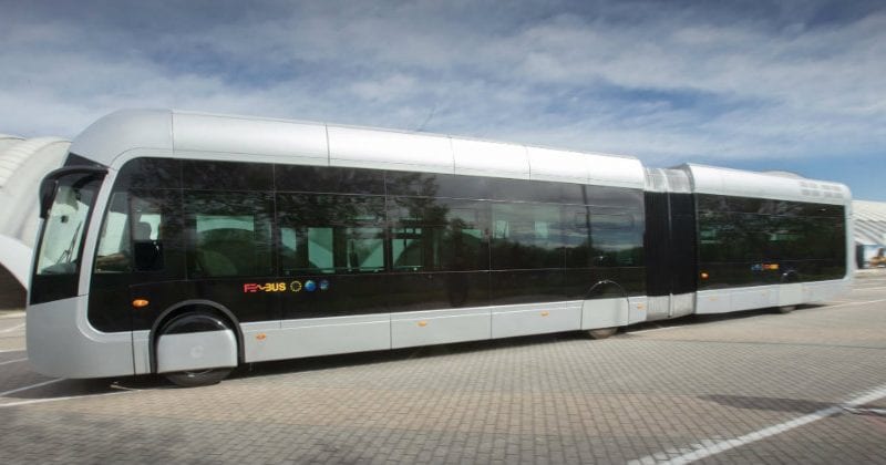 Hybrid fuel-cell tram-buses enter service in France | CiTTi Magazine