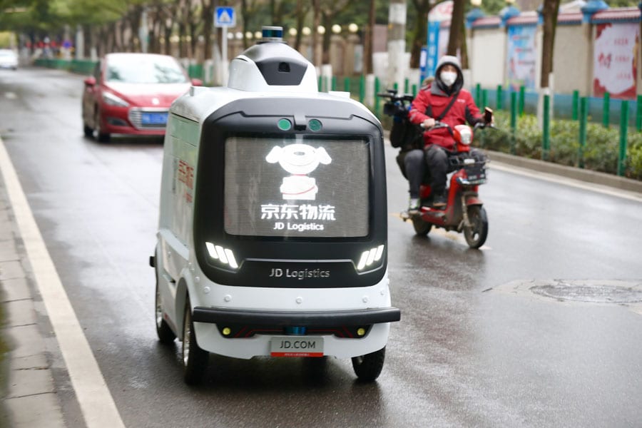 JD Logistics deploys autonomous delivery robot in Wuhan | CiTTi Magazine