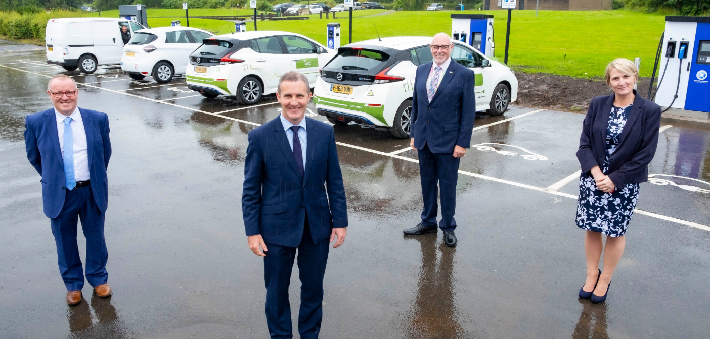 First EV charging hub delivered through Project Pace in Scotland ...