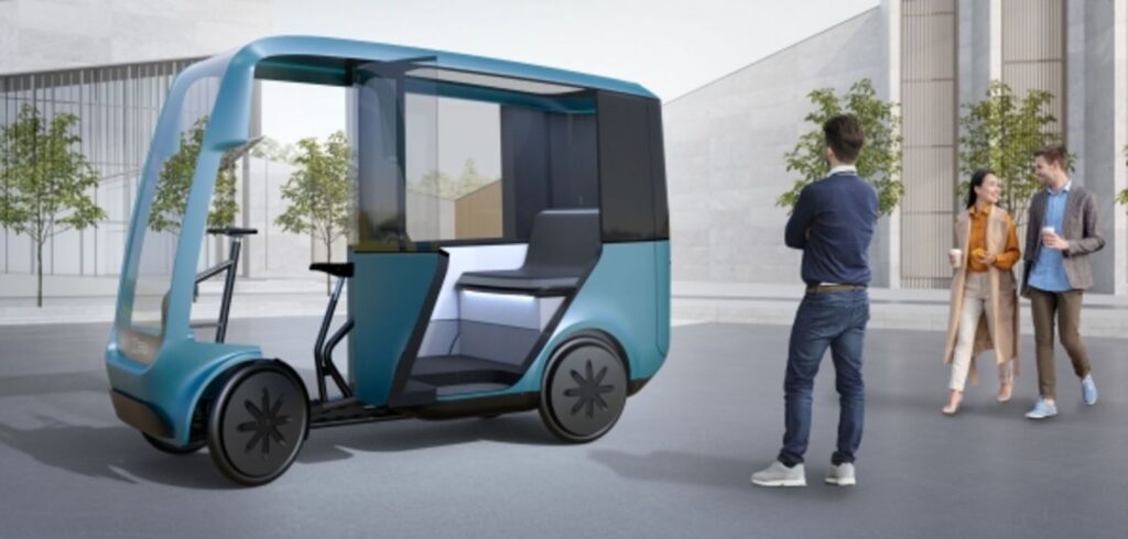 EAV unveils zero-emission taxi concept | CiTTi Magazine