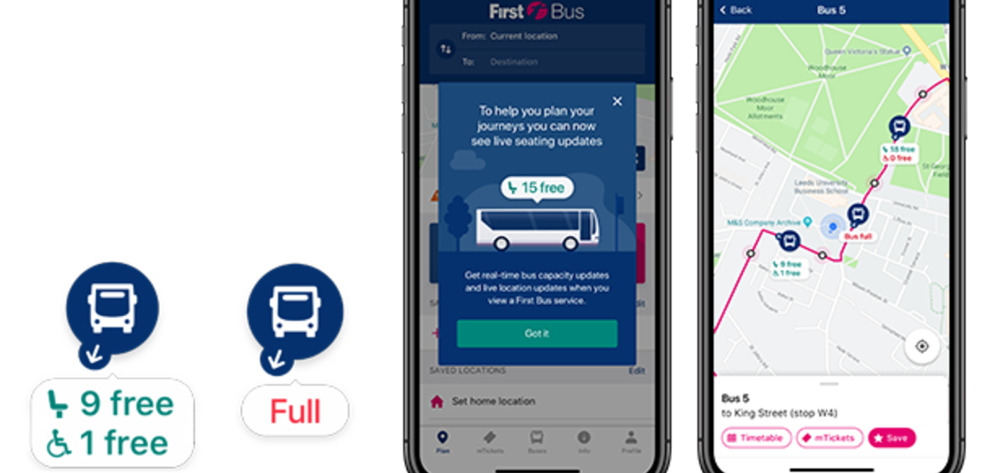 First Bus app updated to include wheelchair space availability | CiTTi ...