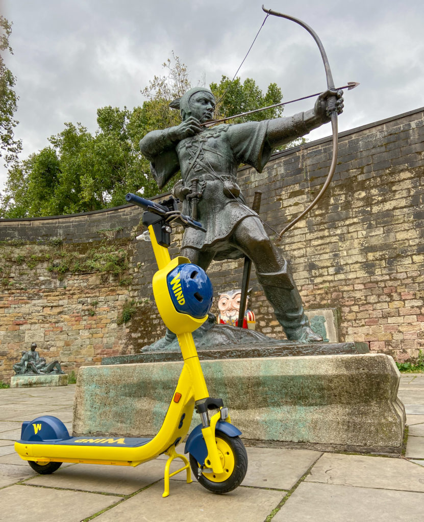 Wind Mobility launches Nottingham e-scooter trial | CiTTi Magazine