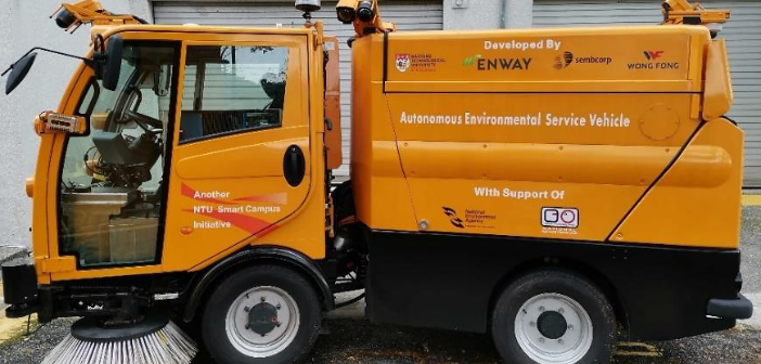Driverless road sweeper trialled in Singapore | CiTTi Magazine