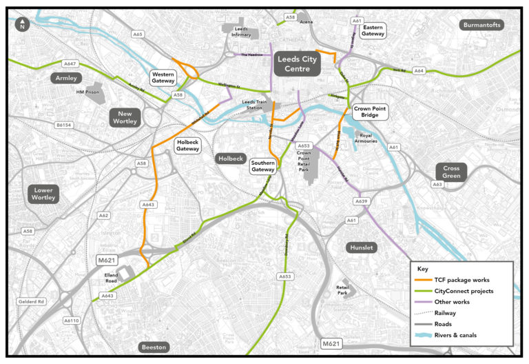 Leeds cycling network expansion proposed | CiTTi Magazine