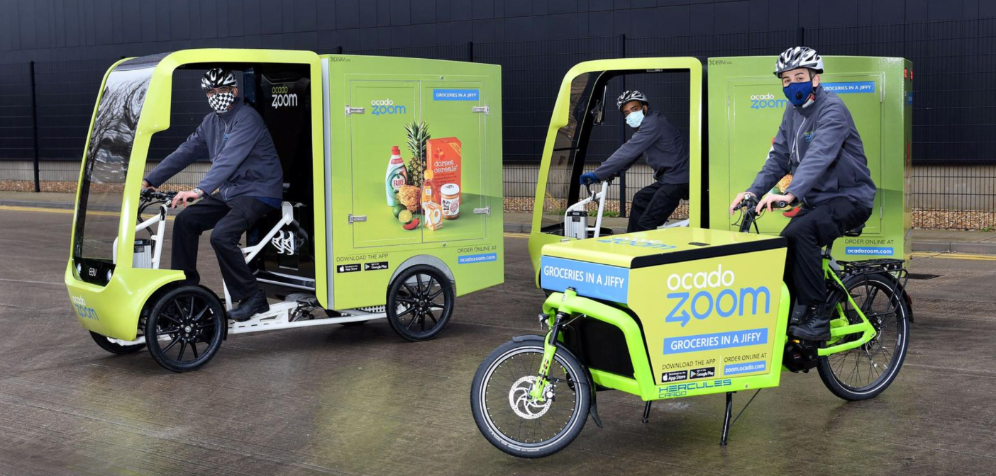 Ocado launches zero-emission rapid delivery trial | CiTTi Magazine