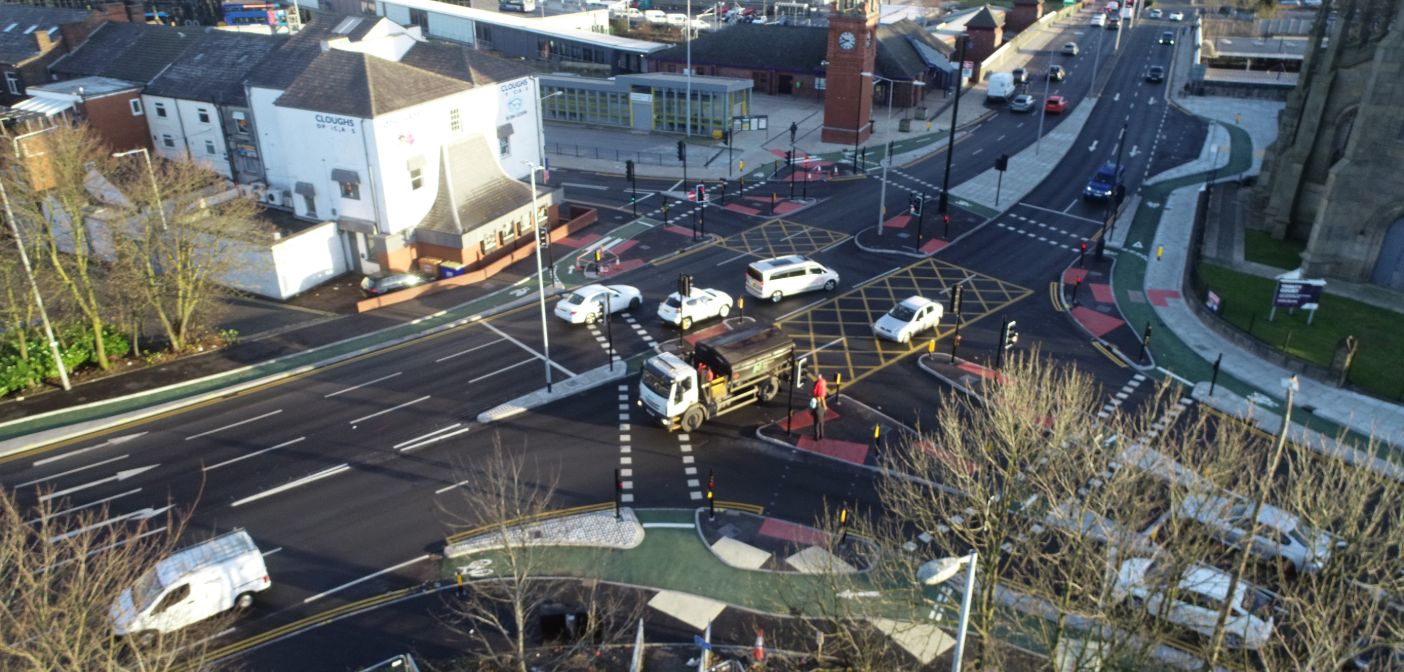 UK's latest cycle-protected junction opens | CiTTi Magazine