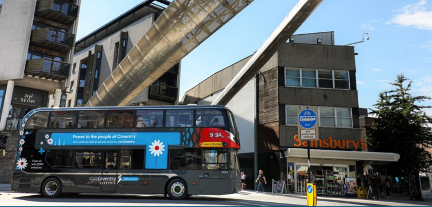 Coventry to become UK's first all-electric bus city | CiTTi Magazine