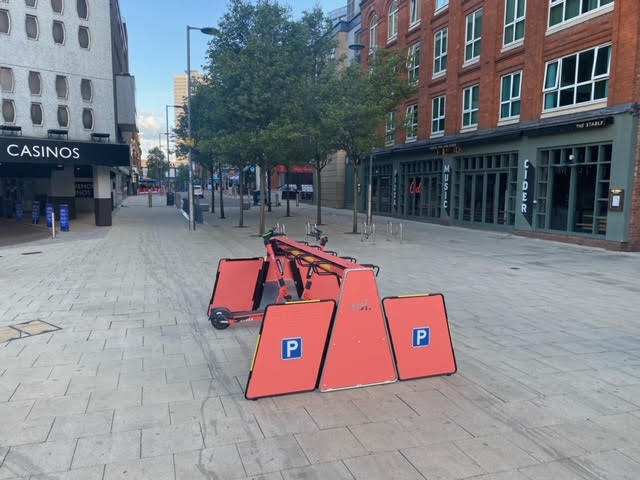 Voi and RNIB redesign e-scooter parking racks to reduce street hazards ...