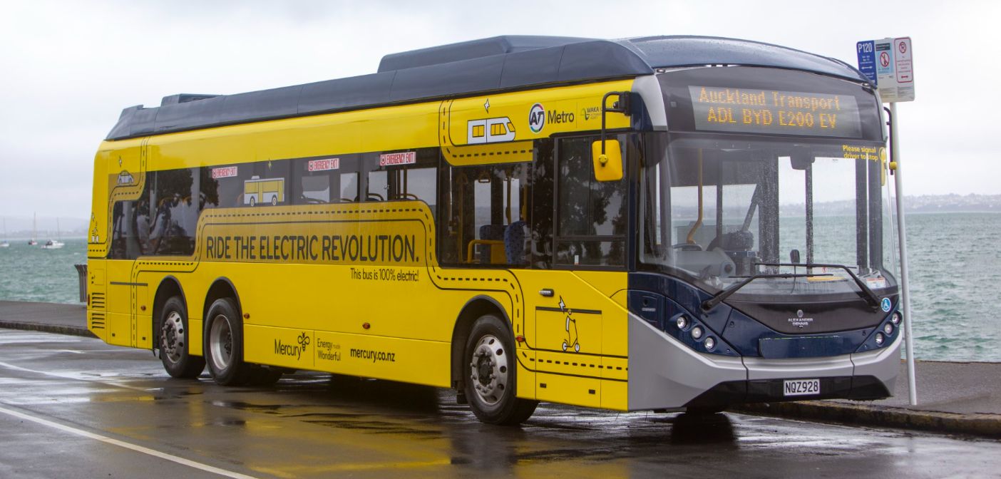 ADL delivers its first extra-large electric buses to New Zealand ...