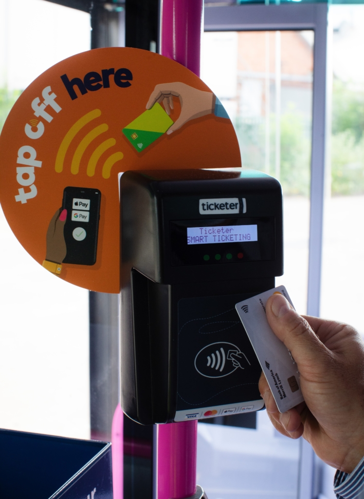 First Bus launches Tap On/Tap Off payment devices | CiTTi Magazine
