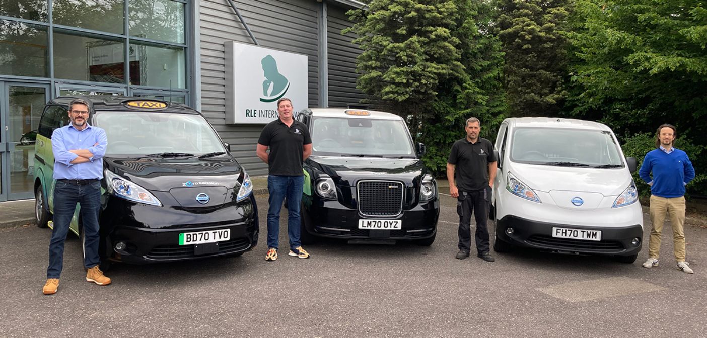 Sprint Power develops inductive charging system for electric taxi trial ...