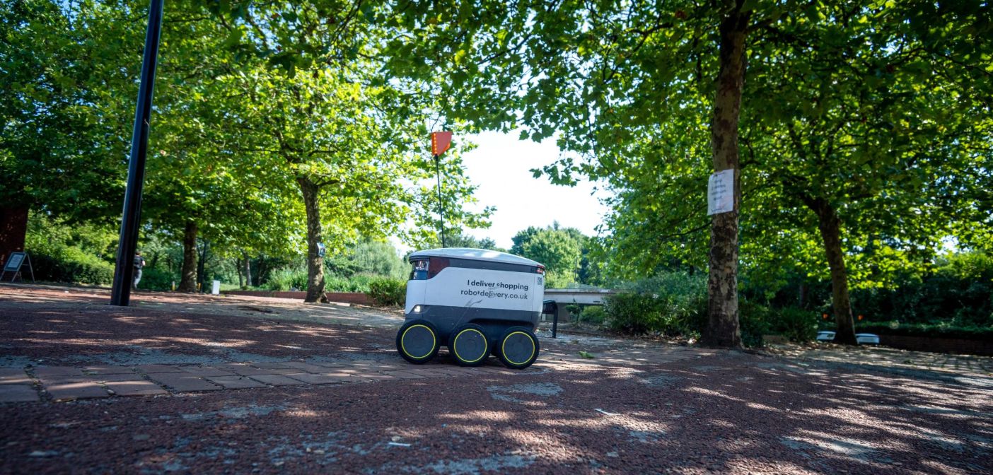 Environmental impact of Milton Keynes delivery robots revealed | CiTTi ...
