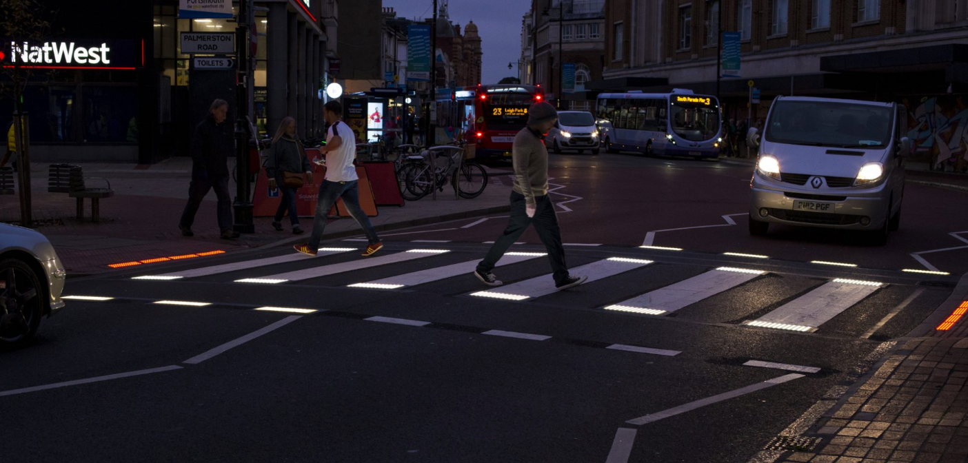 UK’s first light-up crossing unveiled in Portsmouth | CiTTi Magazine