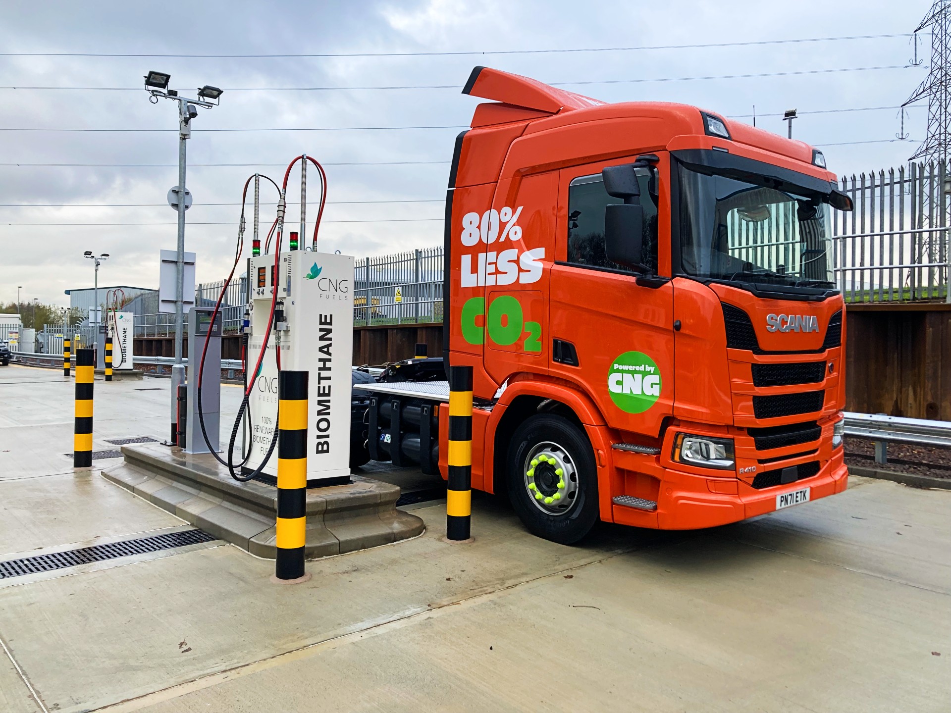 Scotland’s first low-carbon HGV refuelling station opens near Glasgow ...