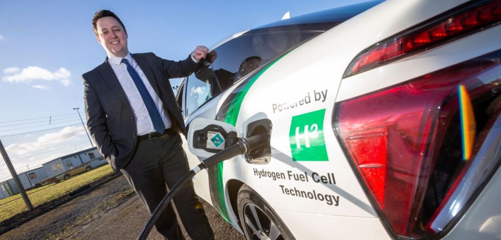 Hydrogen vehicles arrive at Teesside International Airport | CiTTi Magazine