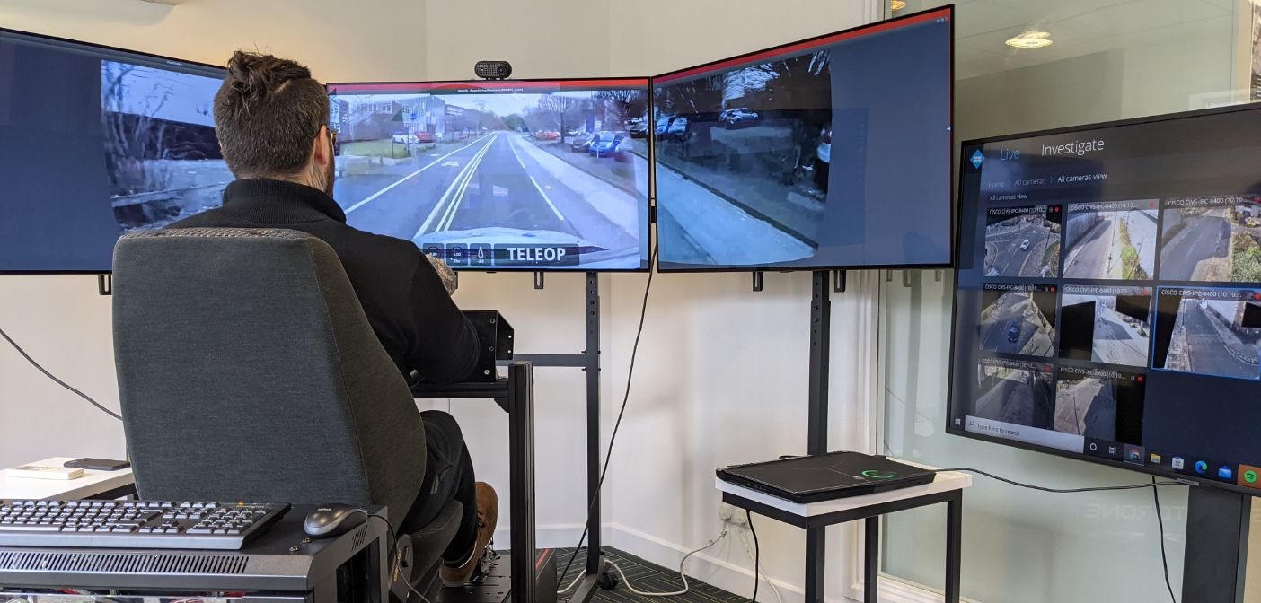 UK project demonstrates first ‘on the move’ transfer of vehicle control ...