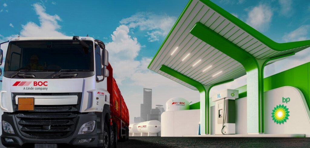 BP explores potential hydrogen network for HGVs | CiTTi Magazine