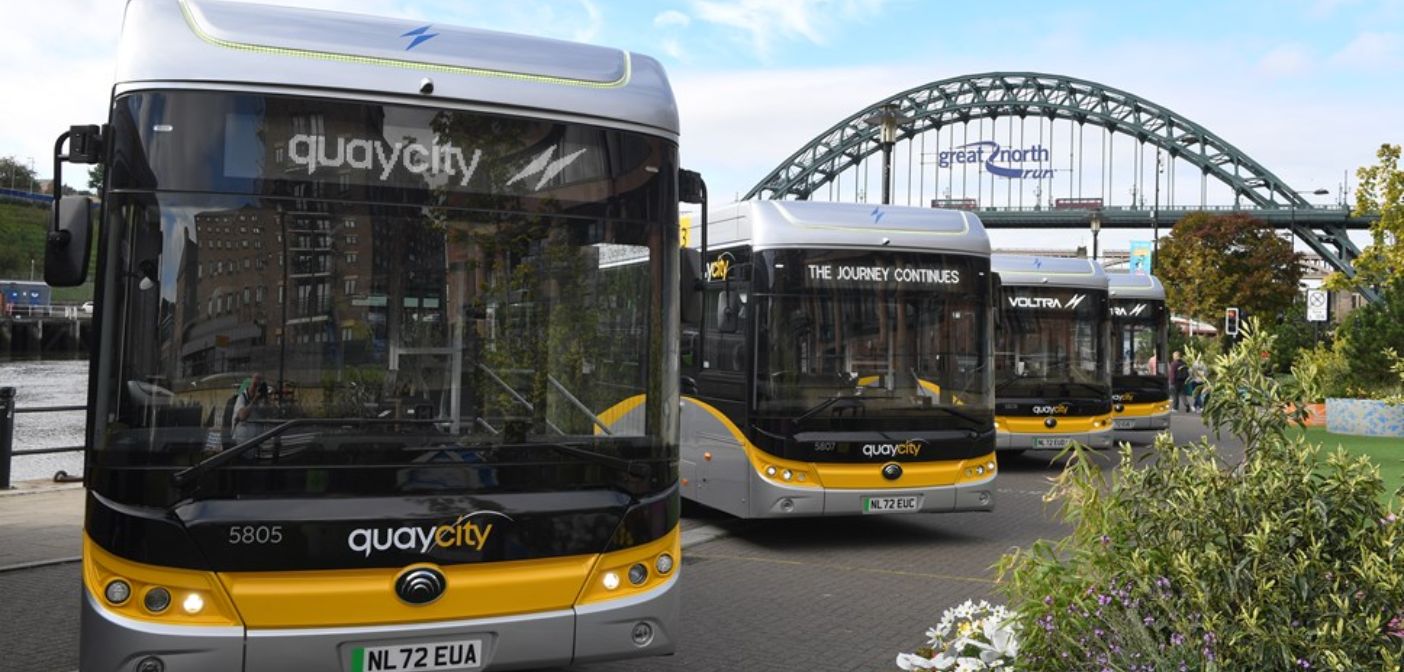 Go-Ahead launches nine electric buses across the North East | CiTTi ...