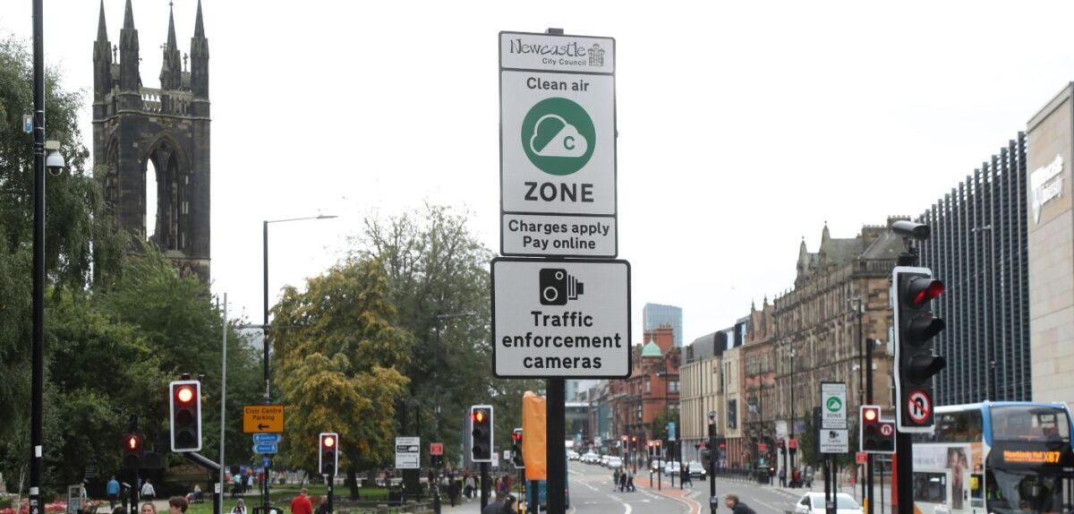 Signs and cameras unveiled in Newcastle and Gateshead ahead of upcoming ...