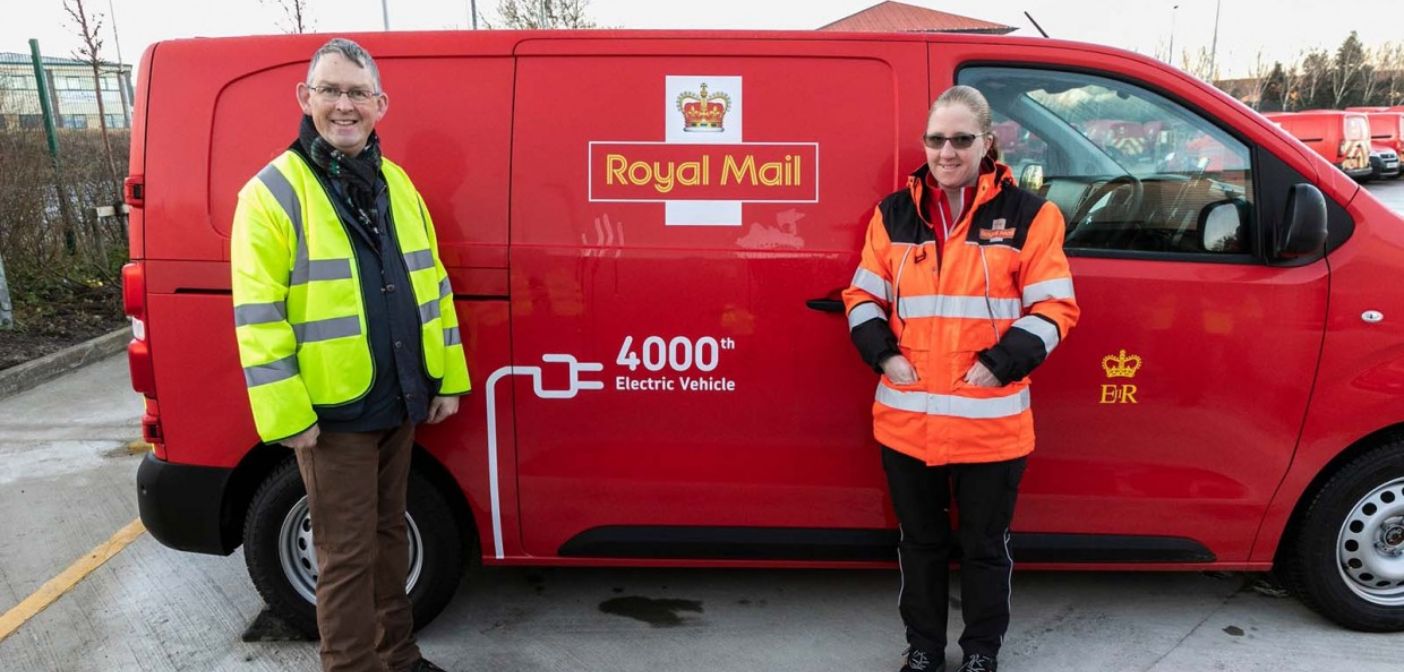 Royal Mail passes milestone of 4,000 electric vans | CiTTi Magazine