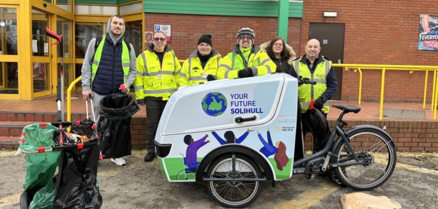 Solihull Council promotes active travel with e-cargo bike sharing ...