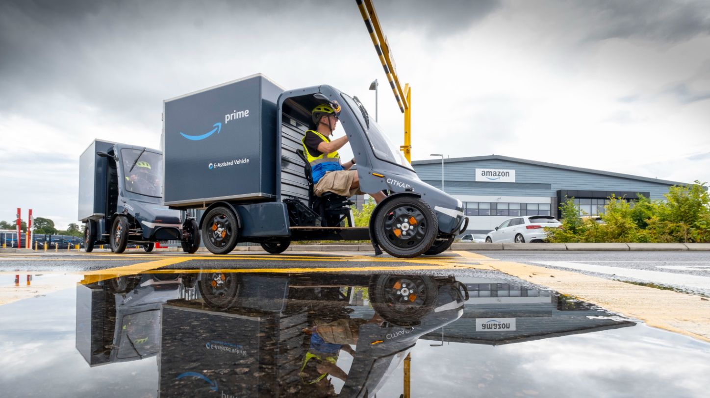 Amazon expands e-cargo fleet with new Glasgow micromobility hub | CiTTi ...