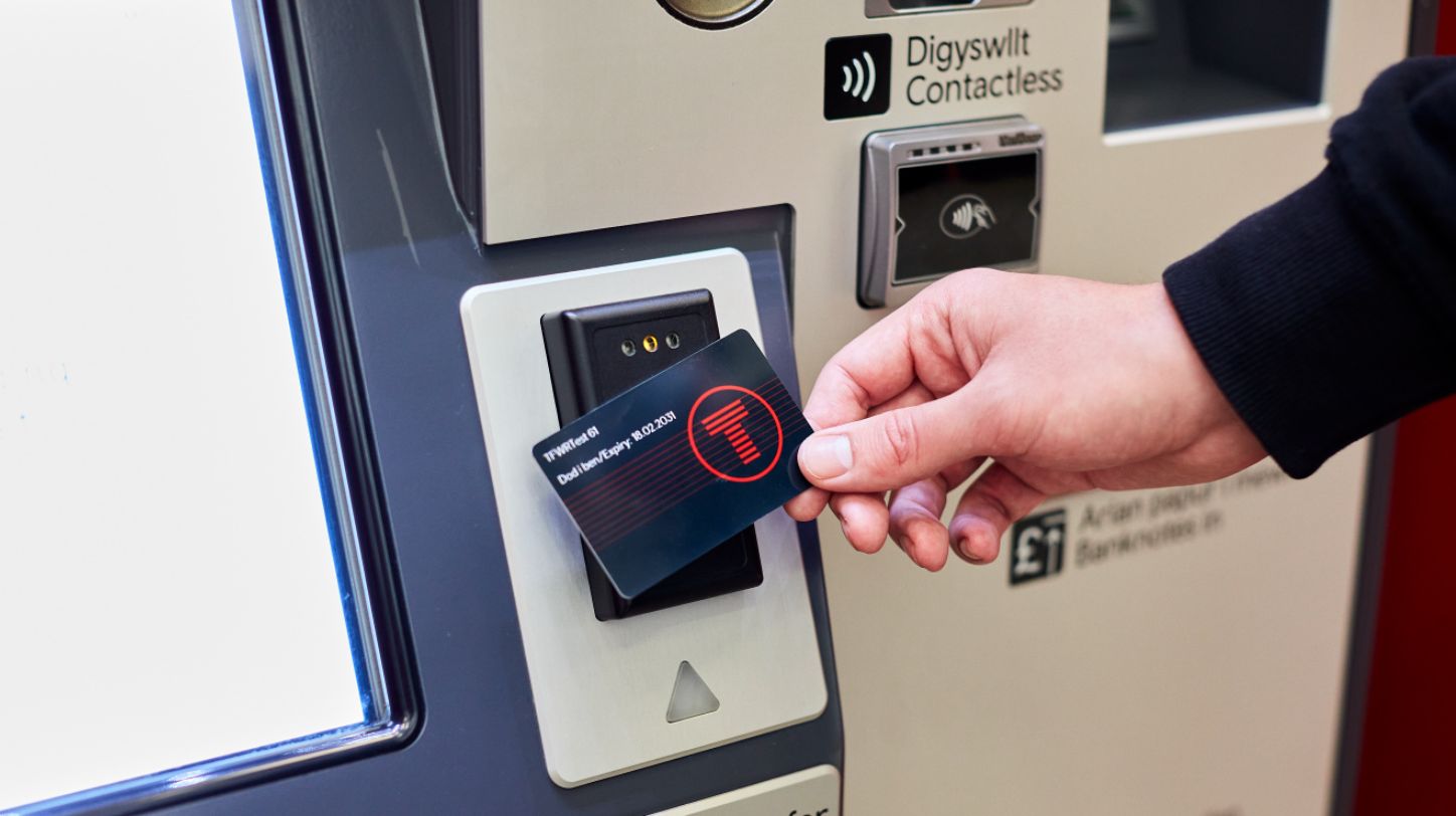 Transport for Wales rolls out contactless card payments on train routes