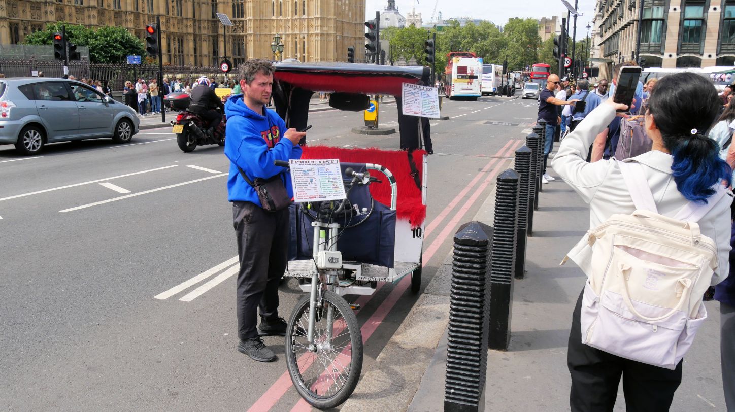 King's Speech confirms UK government crackdown on rogue pedicabs in ...