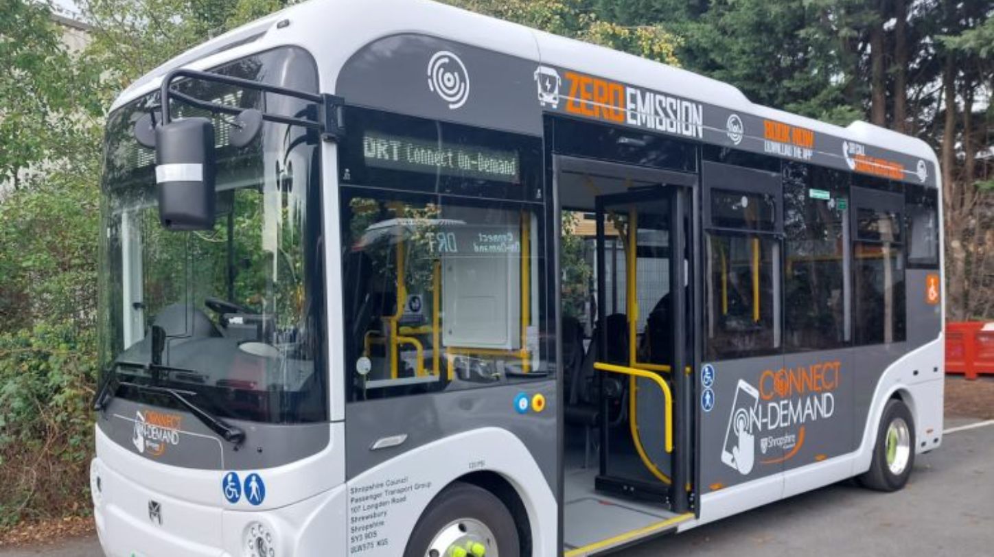 On-demand bus service launches in Shropshire | CiTTi Magazine