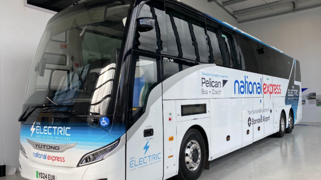 Electric coach trialed on high-frequency National express route | CiTTi ...