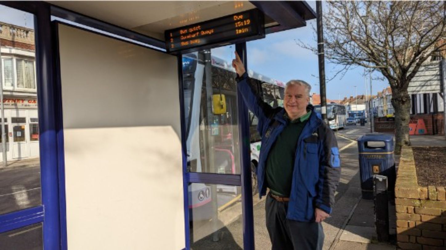 Portsmouth bus stops get information screen upgrade | CiTTi Magazine