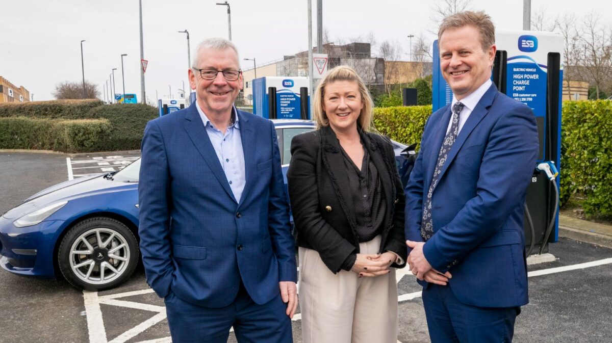 ESB launches high-power EV charging hub at Dublin shopping centre ...