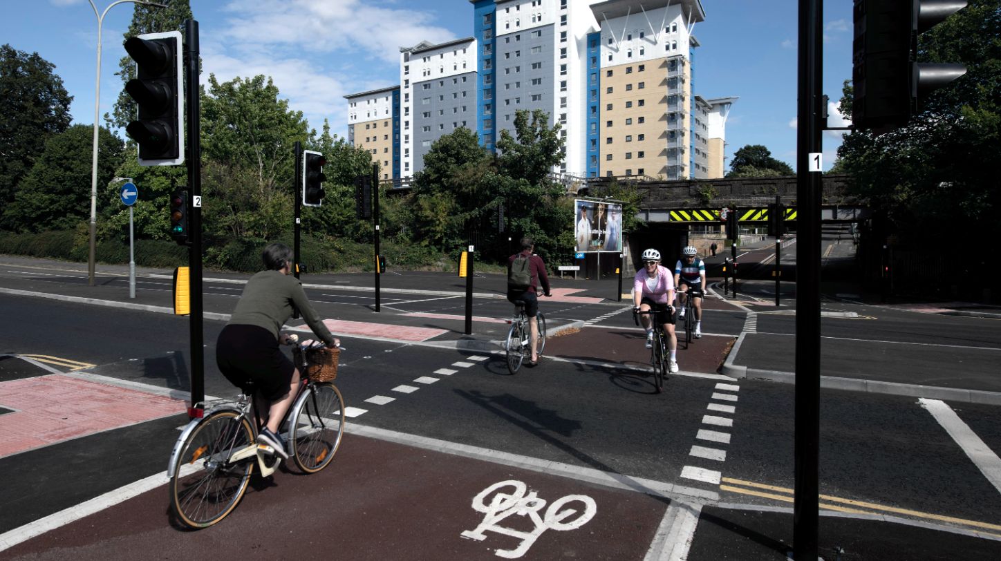Experimental road safety scheme tested by Leicester City Council ...