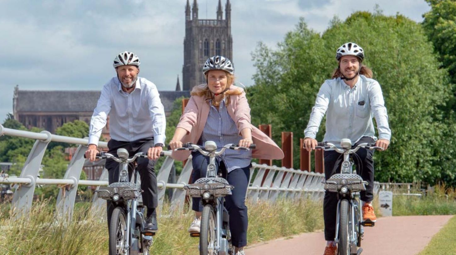 Beryl launches bike-share scheme in Worcester | CiTTi Magazine