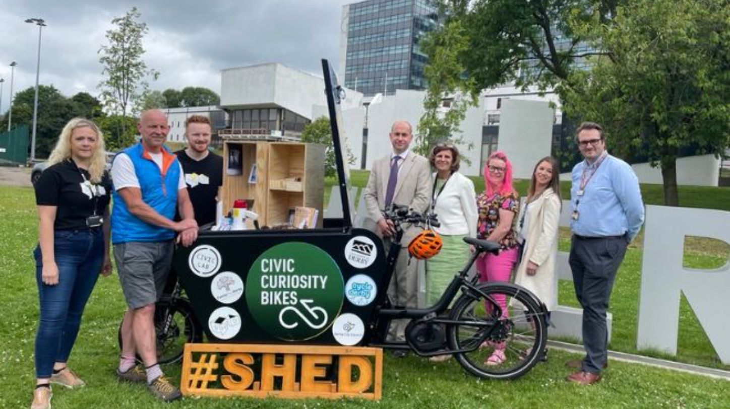 Derby unveils new e-bike community project in partnership with the ...