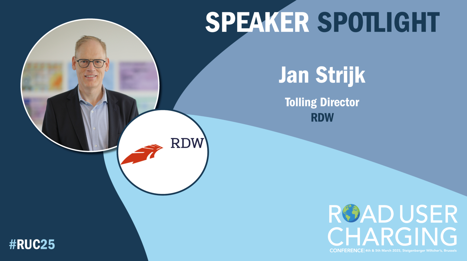 Road User Charging Conference 2025: Meet the speaker – Jan Strijk, RDW ...