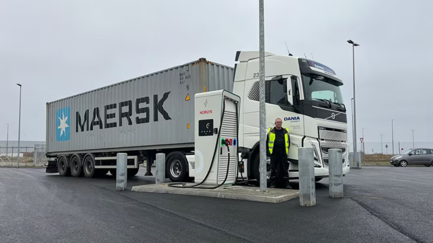 Logistics company Maersk uses electric truck for customer in Denmark ...