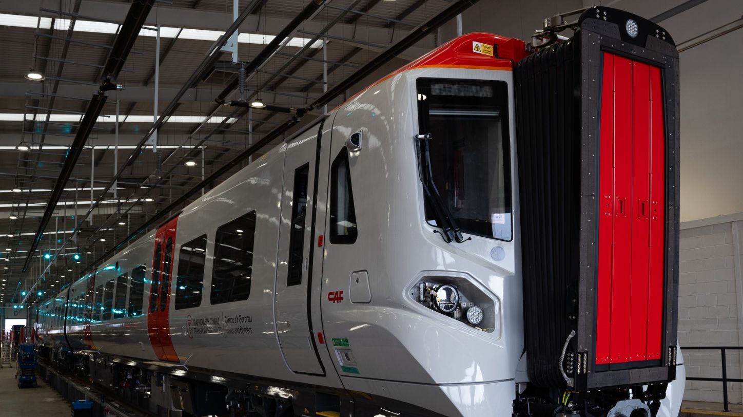 More than 50% of new Welsh trains made through £800m rail project now ...