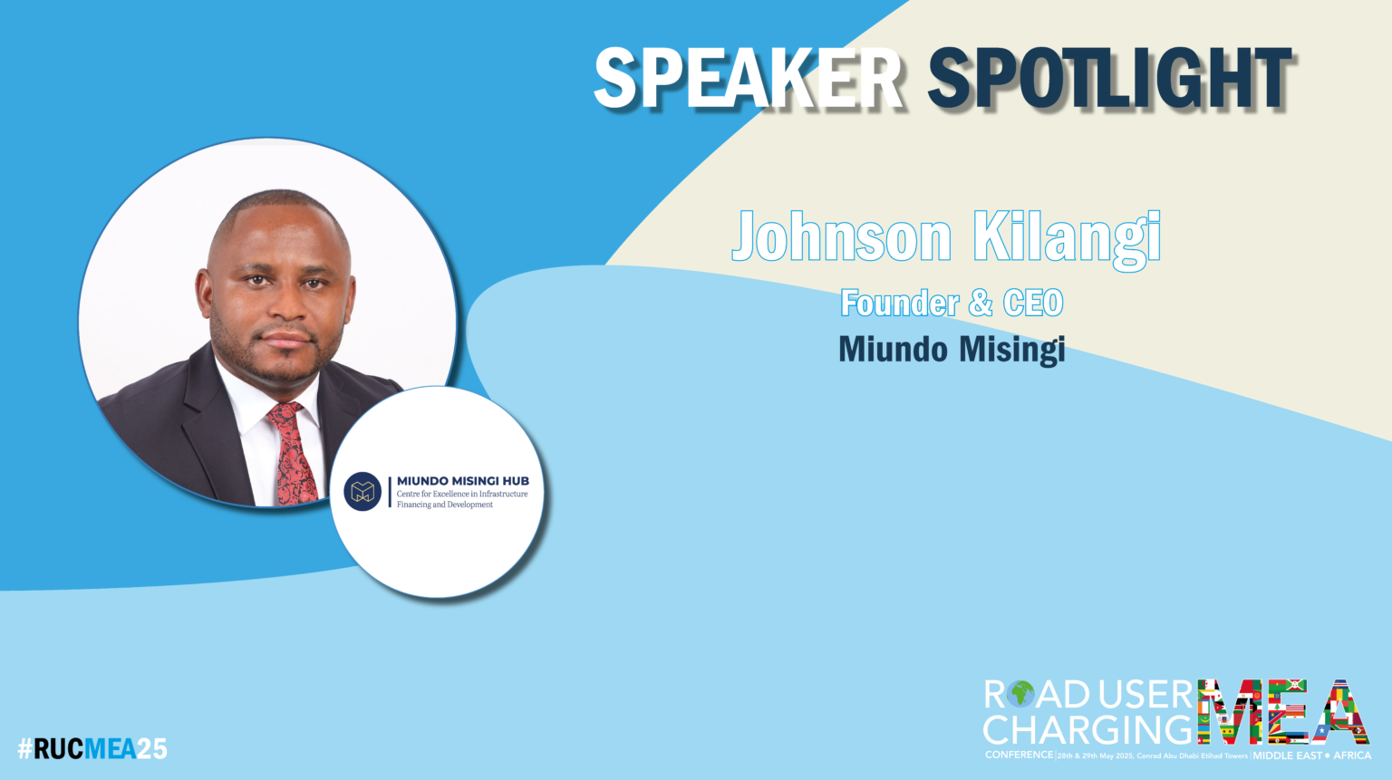 Road User Charging Conference MEA 2025: Meet the speaker – Johnson ...