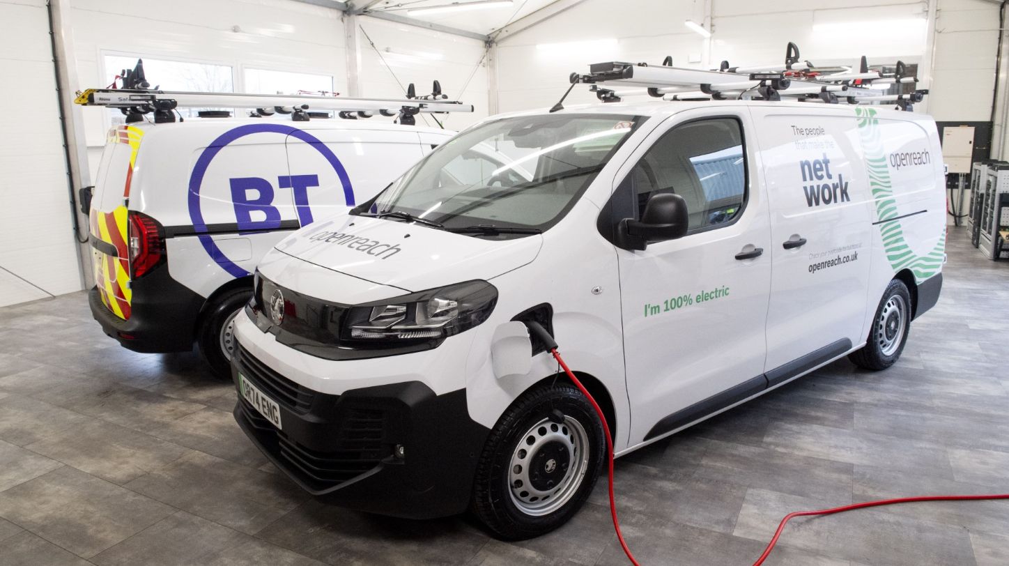 Holman delivers 750 electric vans as part of 3,500 order for BT Group ...