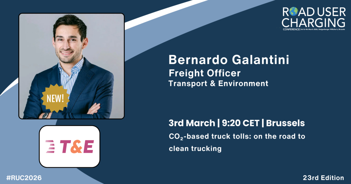Road User Charging Conference 2026: Meet the speaker – Bernardo ...
